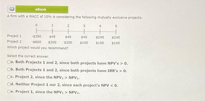 Solved eBook H Problem Walk-Through Project L requires an | Chegg.com