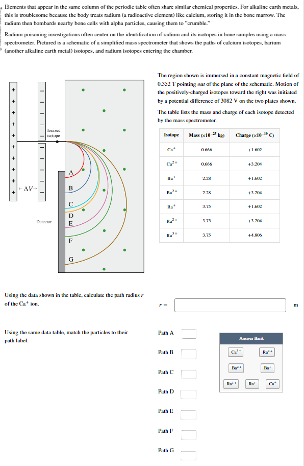 Solved Elements that appear in the same column of the | Chegg.com