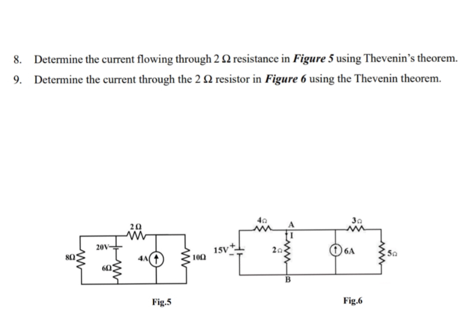 Solved Determine the current flowing through 2Ω ﻿resistance | Chegg.com