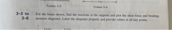 Solved 3-12 Repeat Prob. 3-8 using singularity functions | Chegg.com