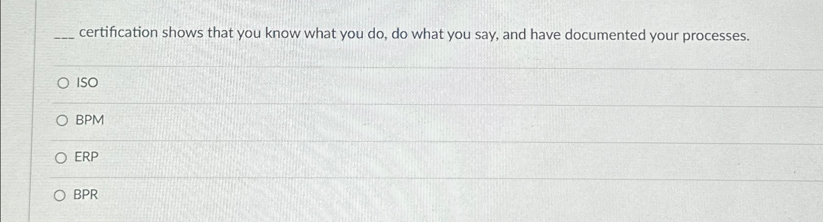 Solved certification shows that you know what you do, ﻿do | Chegg.com