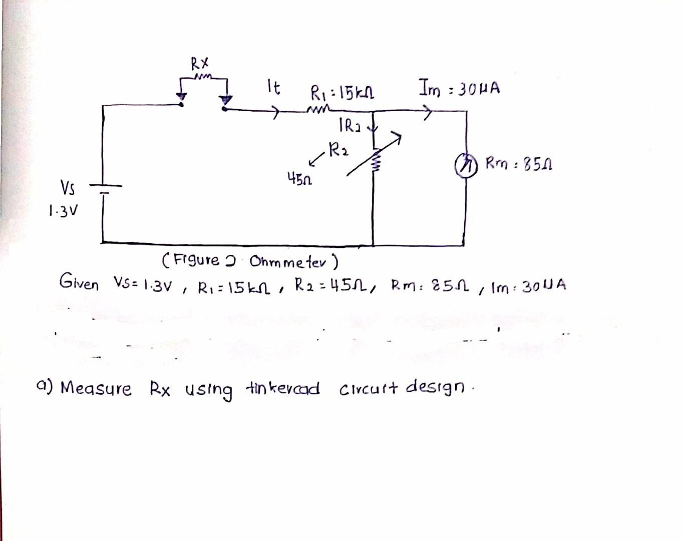 Solved Measure Rx using thinkercad circuit design. Please | Chegg.com