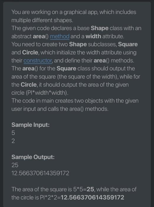 Solved You are working on a graphical app, which includes | Chegg.com