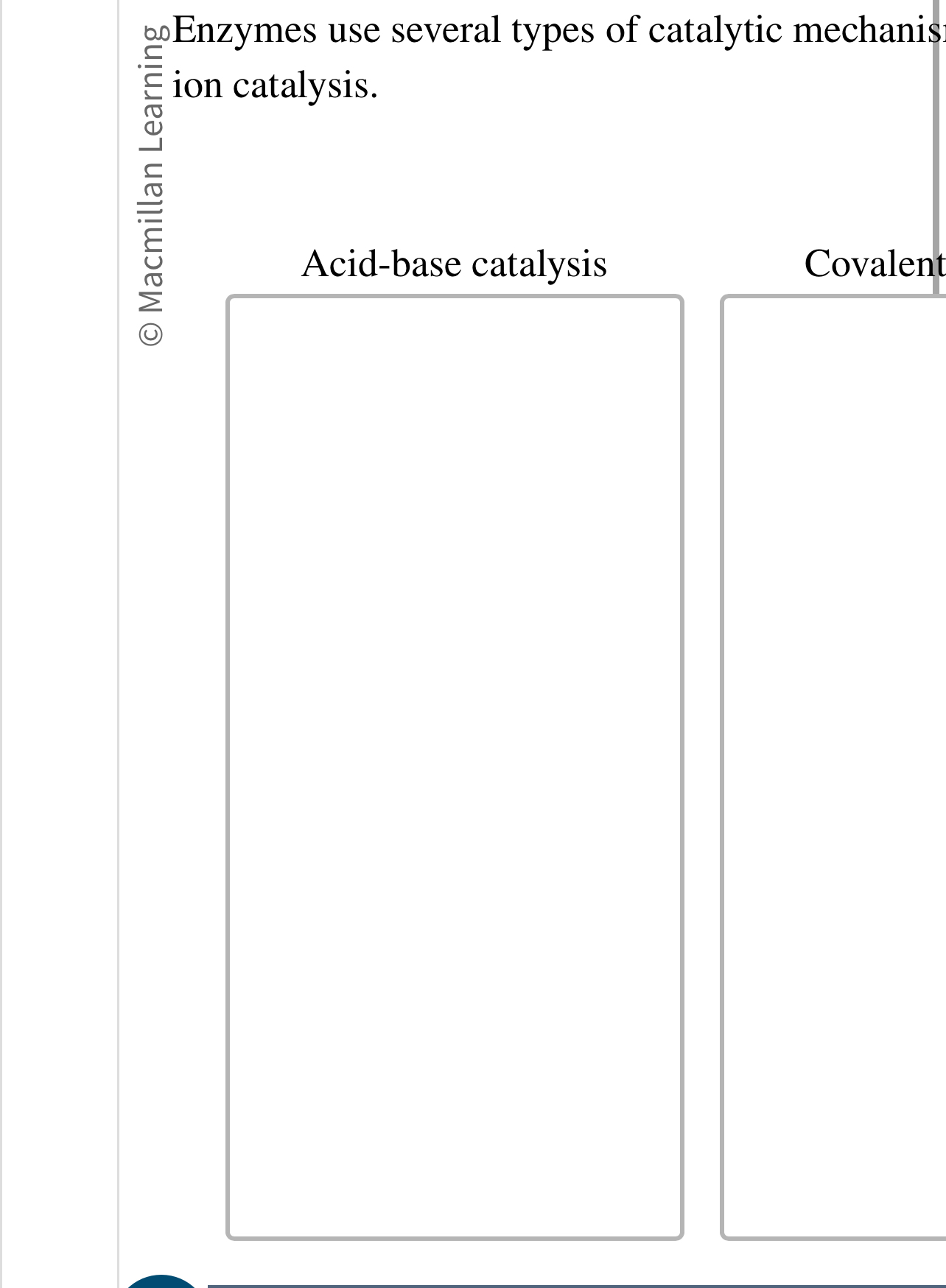 Solved Enzymes use several types of catalytic | Chegg.com
