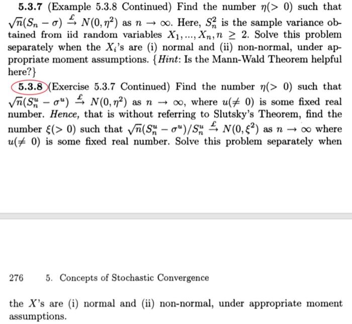 Solved 5.3.7 (Example 5.3.8 Continued) Find the number n(> | Chegg.com