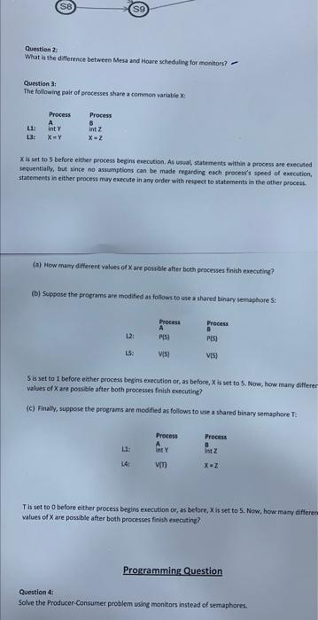 Solved Question 2: What is the difference between Nesa and | Chegg.com