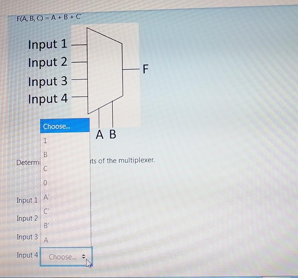 Solved We Want To Implement The Following Logic Function Of 6015