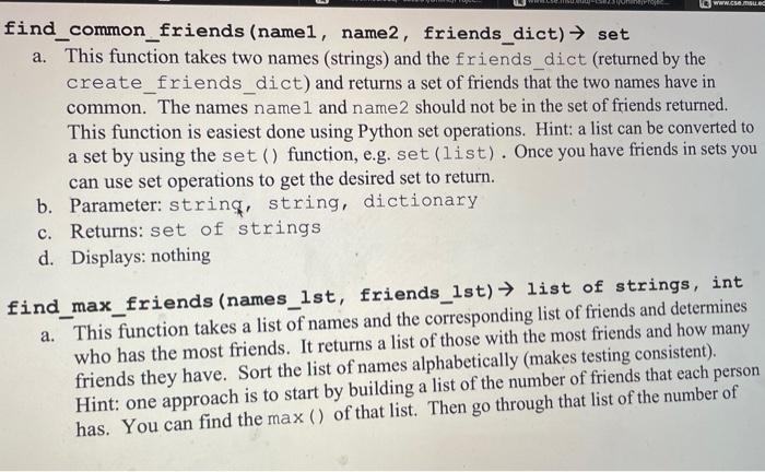 Solved File Specifications You will develop a Python program | Chegg.com