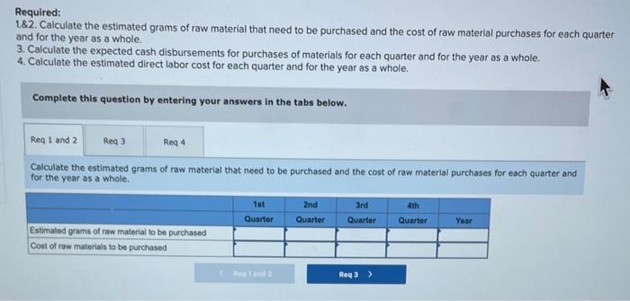 Solved Exercise 8-16 Direct Materials and Direct Labor | Chegg.com