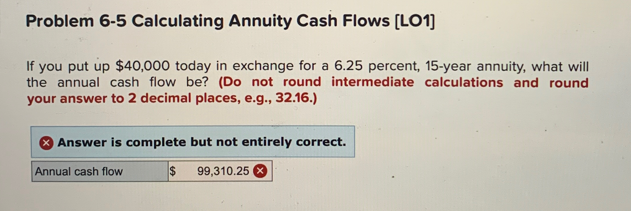 Solved Problem 6-5 ﻿Calculating Annuity Cash Flows [LO1]If | Chegg.com