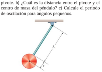 Solved Un péndulo consta de un disco uniforme de 10 ﻿cm de | Chegg.com