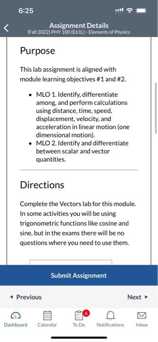 Purpose This lab assignment is aligned with module | Chegg.com