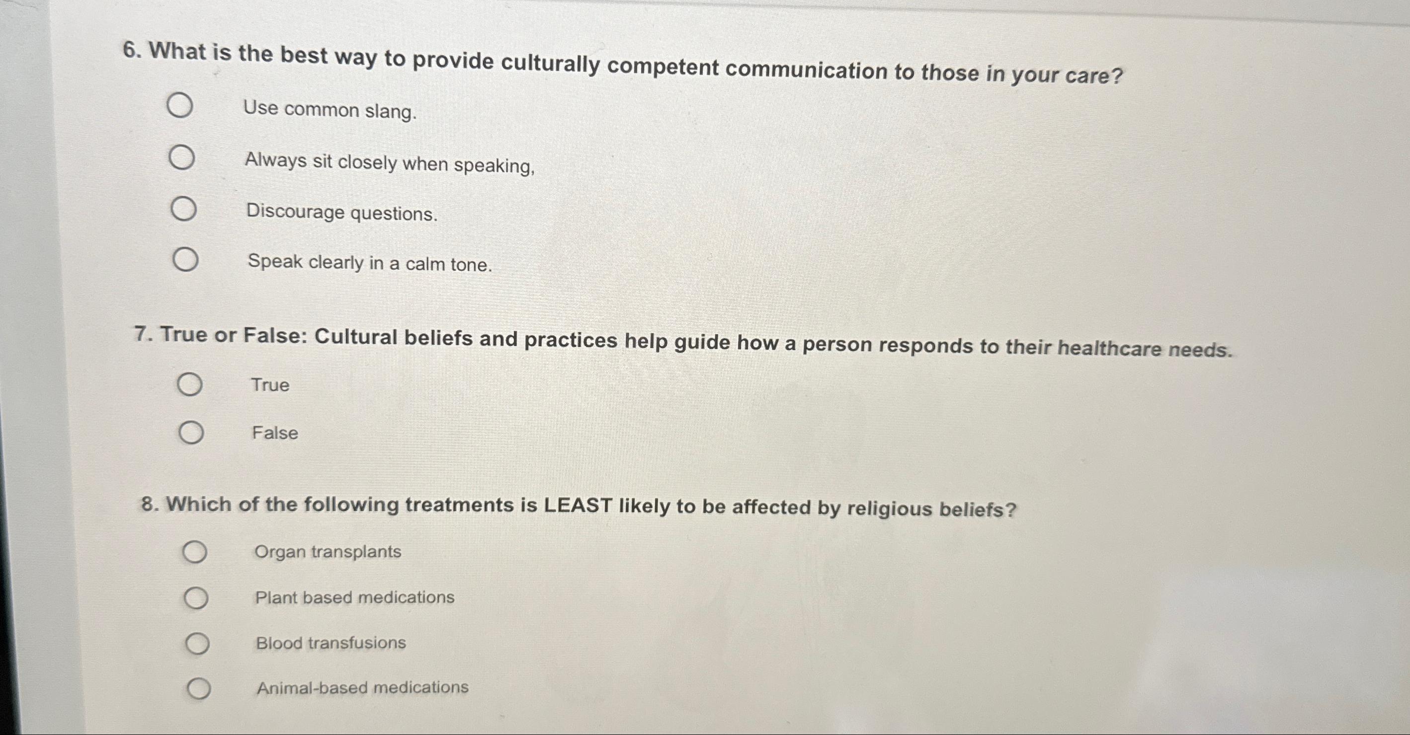 What is the best way to provide culturally competent | Chegg.com