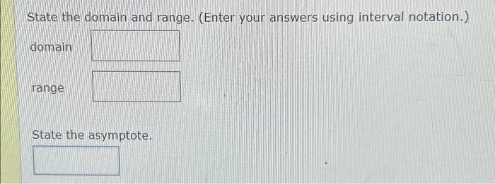 Solved Graph The Function Not By Plotting Points But By