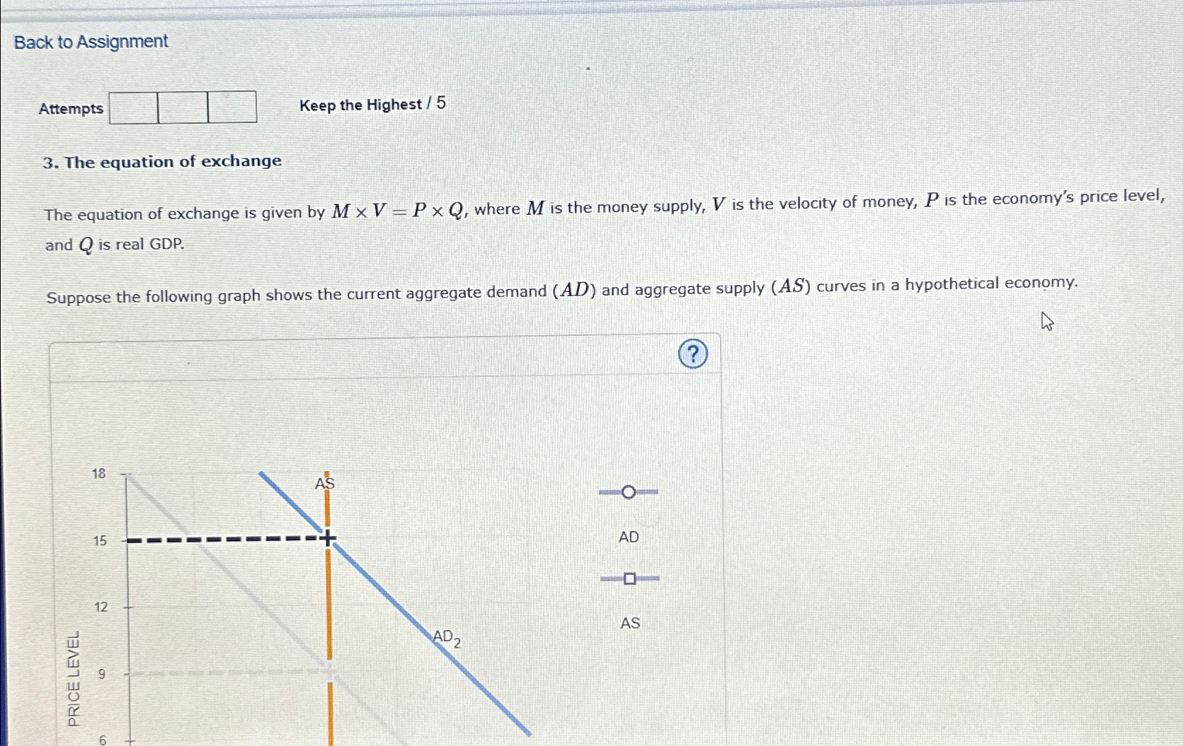 Solved Back to AssignmentAttemptsKeep the Highest ?53. ﻿The | Chegg.com