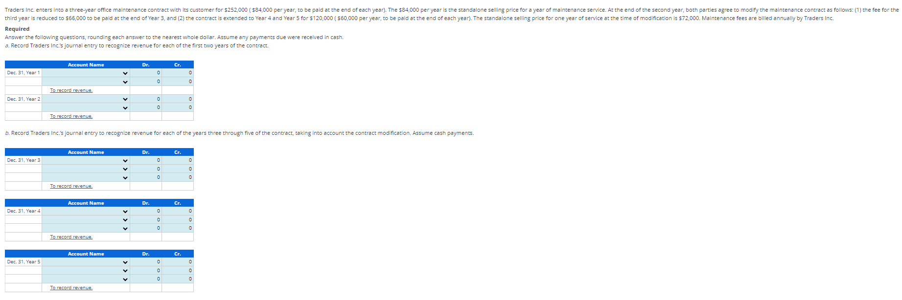 Solved RequiredAnswer the following questions, rounding each | Chegg.com