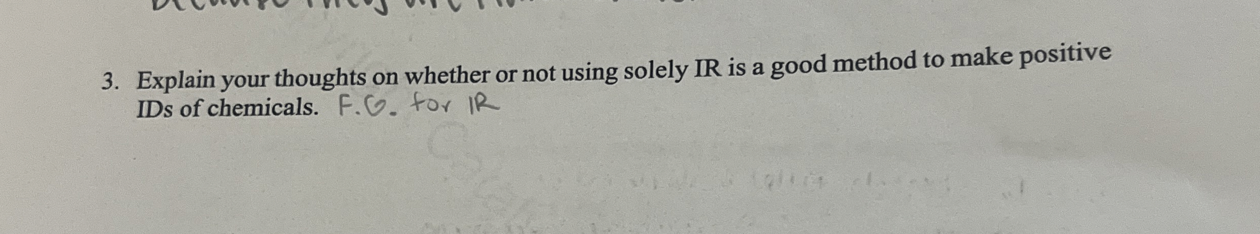 Solved Explain your thoughts on whether or not using solely | Chegg.com