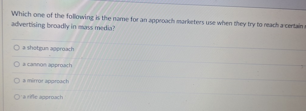 Solved Which one of the following is the name for an | Chegg.com