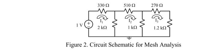 Solved Figure 1. Circuit Schematic for Nodal AnalysisFigure | Chegg.com