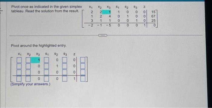 Solved Introduce slack variables as necessary, then write | Chegg.com