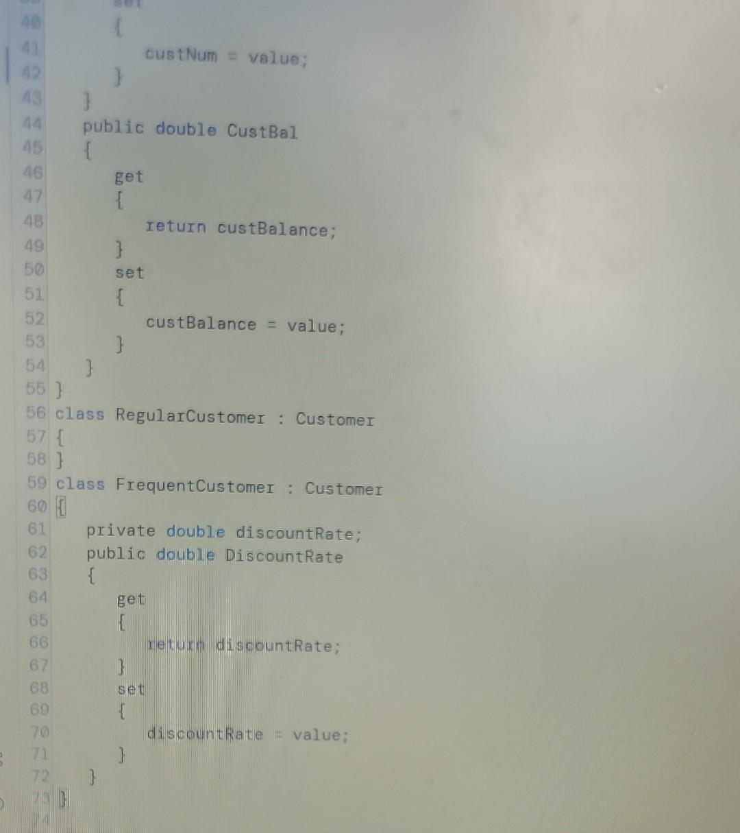 Solved DebugTen01,co (73,246) : error CS1525: Unexpected | Chegg.com