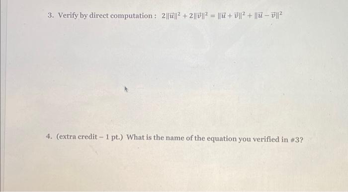 Solved 3. Verify by direct computation : | Chegg.com