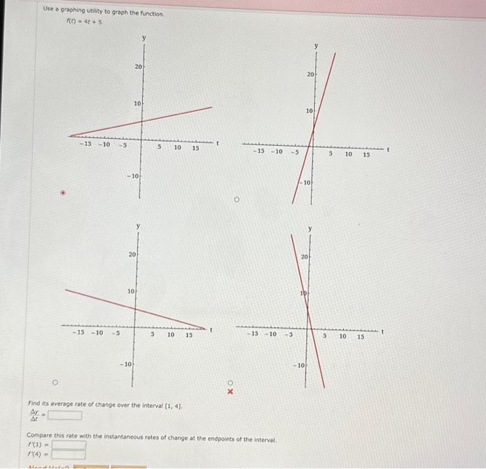 Solved Use a graphing utility to graph the function. | Chegg.com