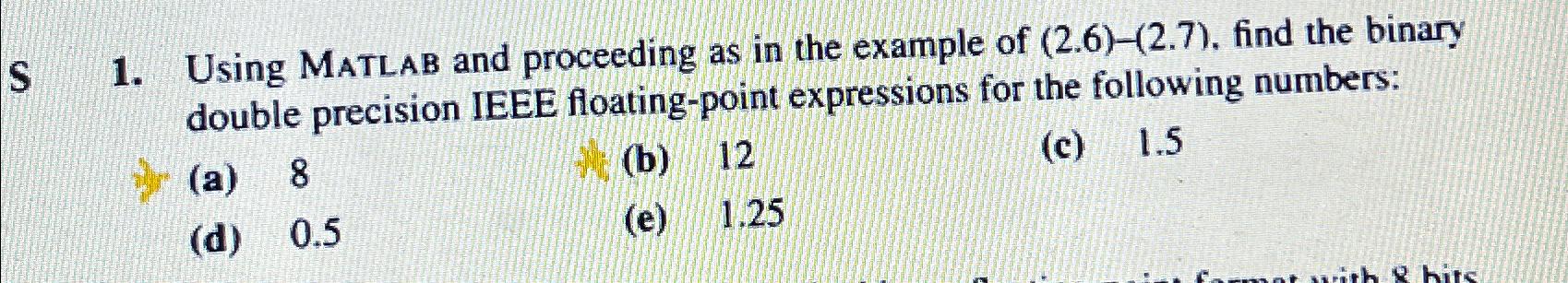 Solved Using MATLAB and proceeding as in the example of | Chegg.com