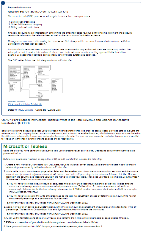 Solved Required InformationQuestion Set 10-1 (Static): | Chegg.com