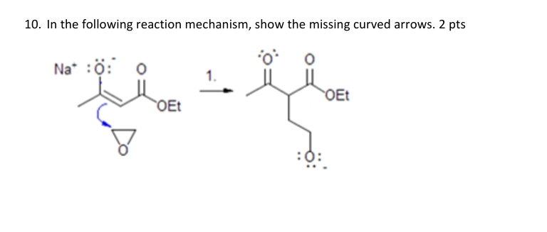 Solved In the following reaction mechanism, show the missing | Chegg.com