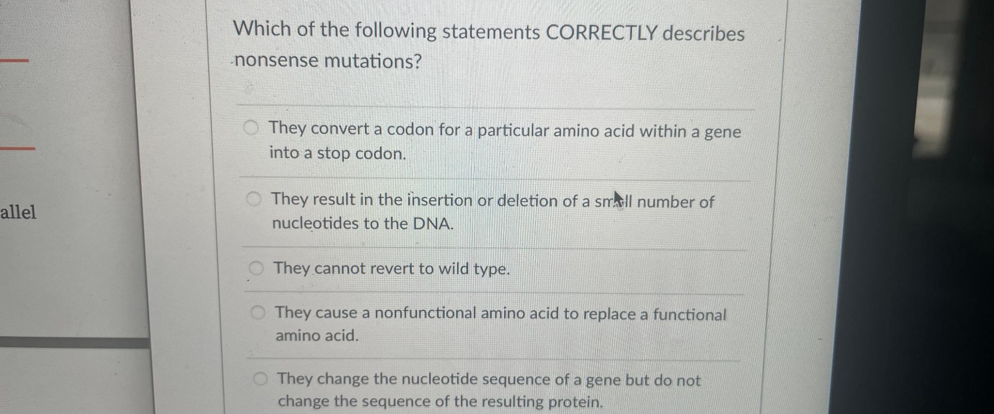 Solved Which of the following statements CORRECTLY describes | Chegg.com