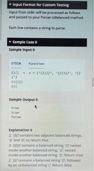 Solved 1. Java: Braces Given a list of strings of bracket | Chegg.com