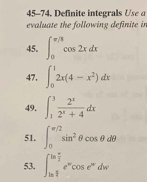 Solved Practice Exercises 17–44. Indefinite integrals Use a | Chegg.com