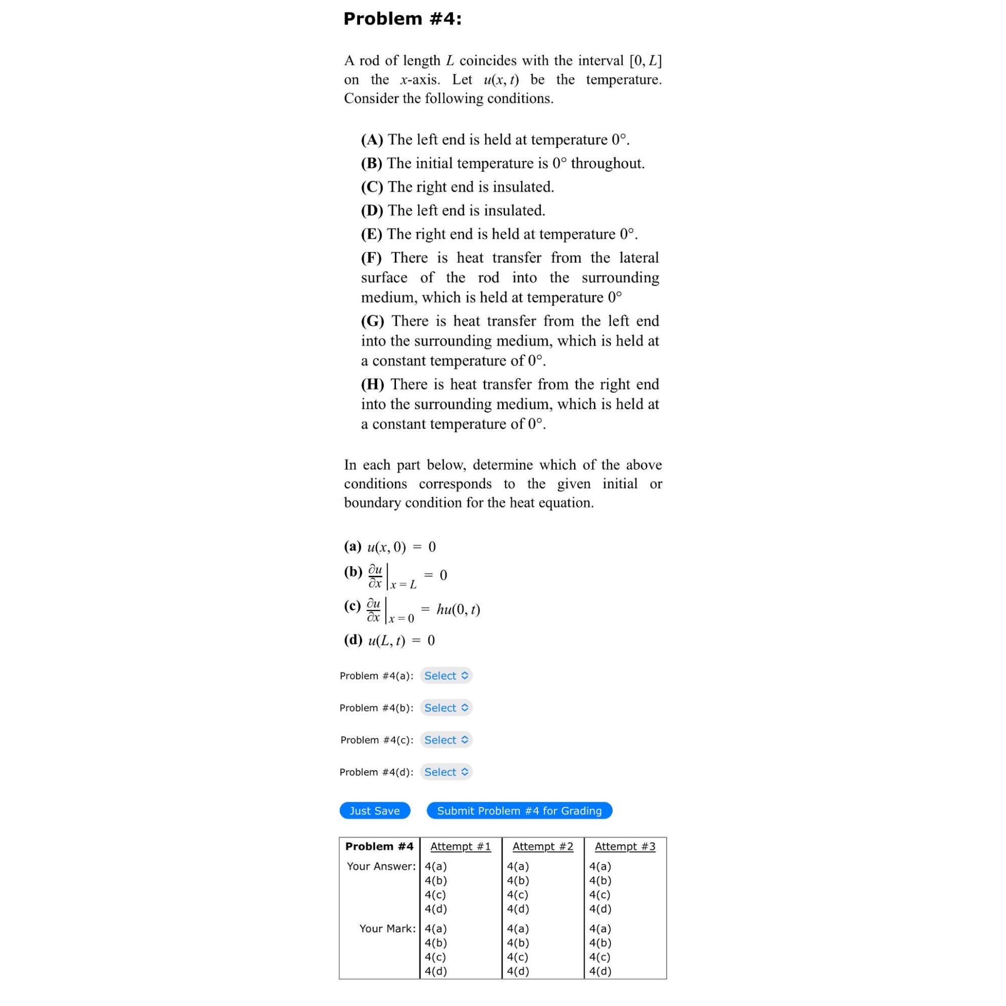 Solved Problem #4:A rod of length L ﻿coincides with the | Chegg.com