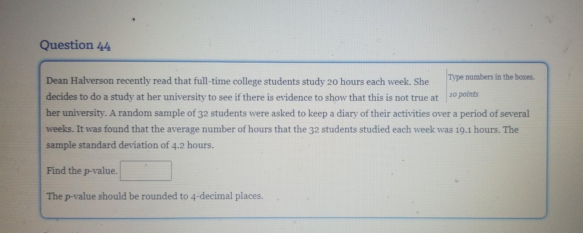 Solved Dean Halverson recently read that full-time college | Chegg.com