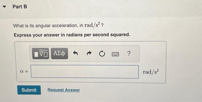Solved A computer disk drive is turned on starting from rest | Chegg.com
