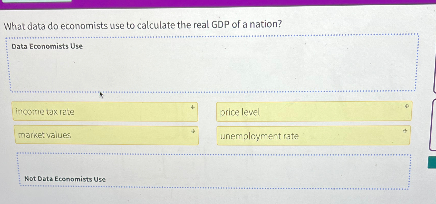 Solved What data do economists use to calculate the real GDP | Chegg.com