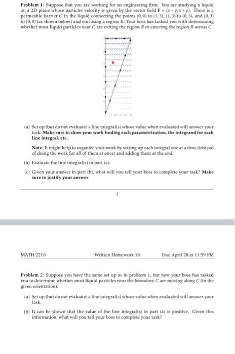 Solved Problem 1: Suppose that you are working for an | Chegg.com