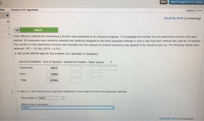 Solved Save Sul Submit Assignment For Grading Tions Exercise 