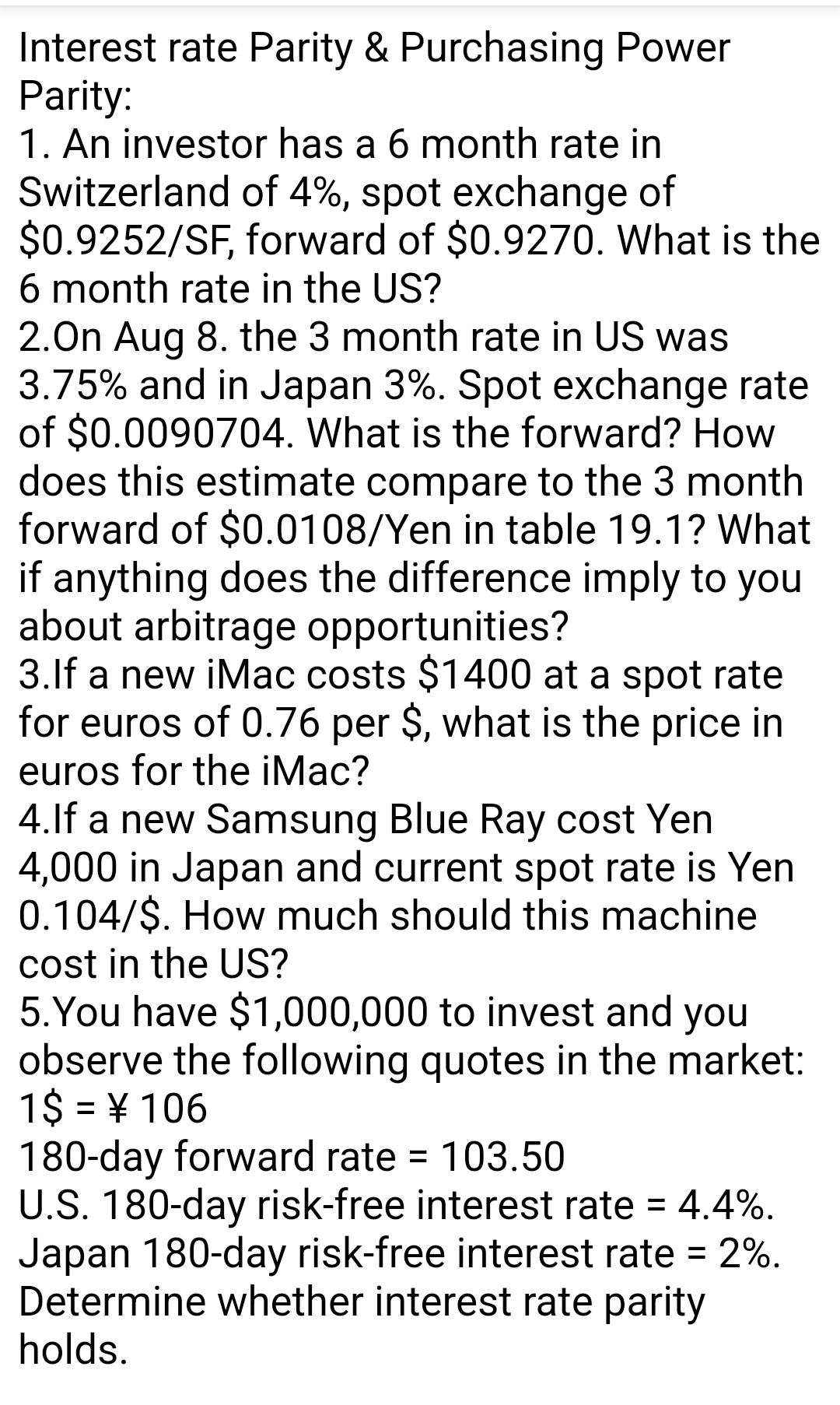 Solved use excel to answer all questions. Show all the steps | Chegg.com
