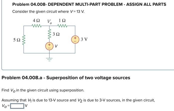 Solved Problem 04.008- DEPENDENT MULTI-PART PROBLEM - ASSIGN | Chegg.com