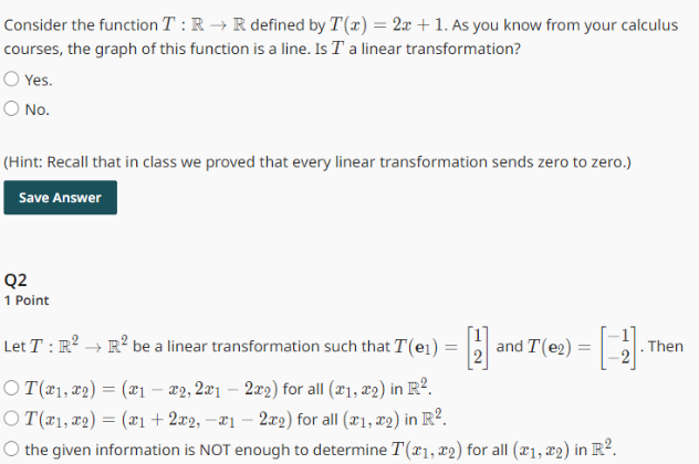Solved 1 ﻿Point Consider the functionConsider the function | Chegg.com