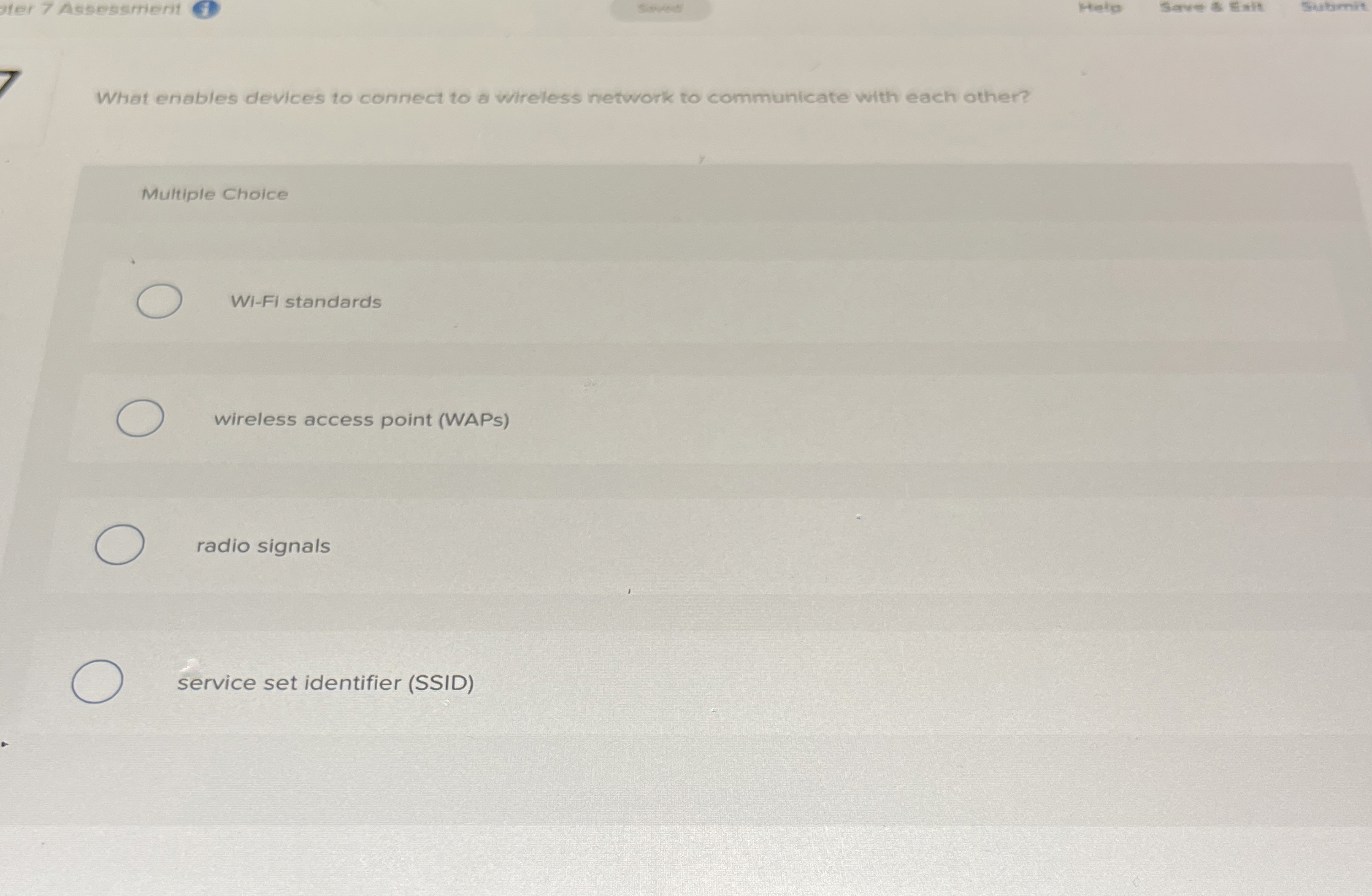 Solved What enables devices to connect to a wireless network | Chegg.com