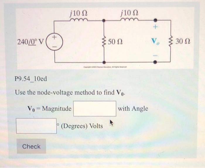 Solved V0= Magnitude | Chegg.com
