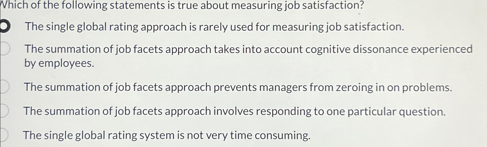 Solved Which of the following statements is true about | Chegg.com