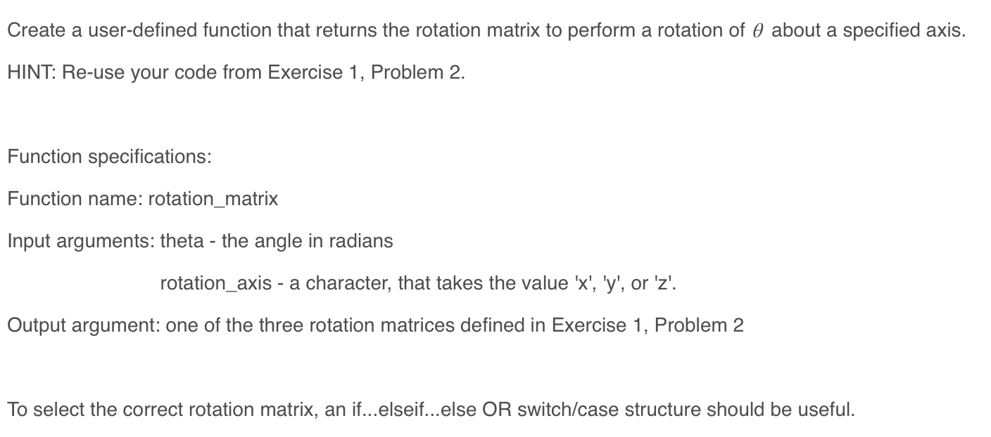 Solved Create a user-defined function that returns the | Chegg.com