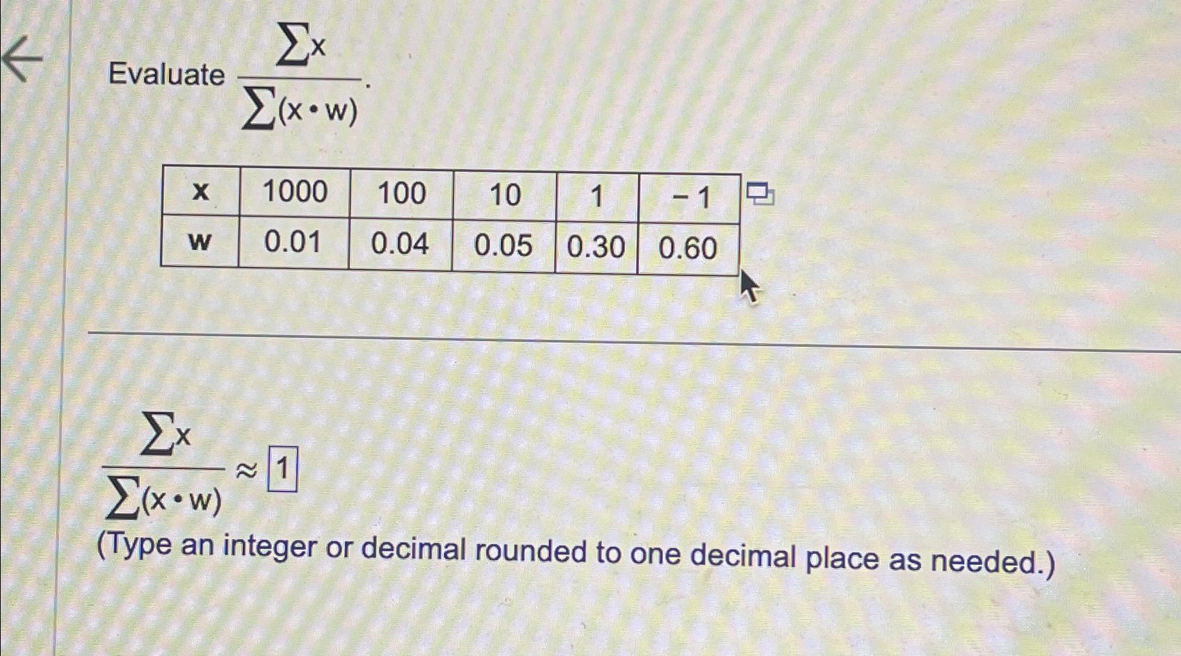 Solved Evaluate | Chegg.com