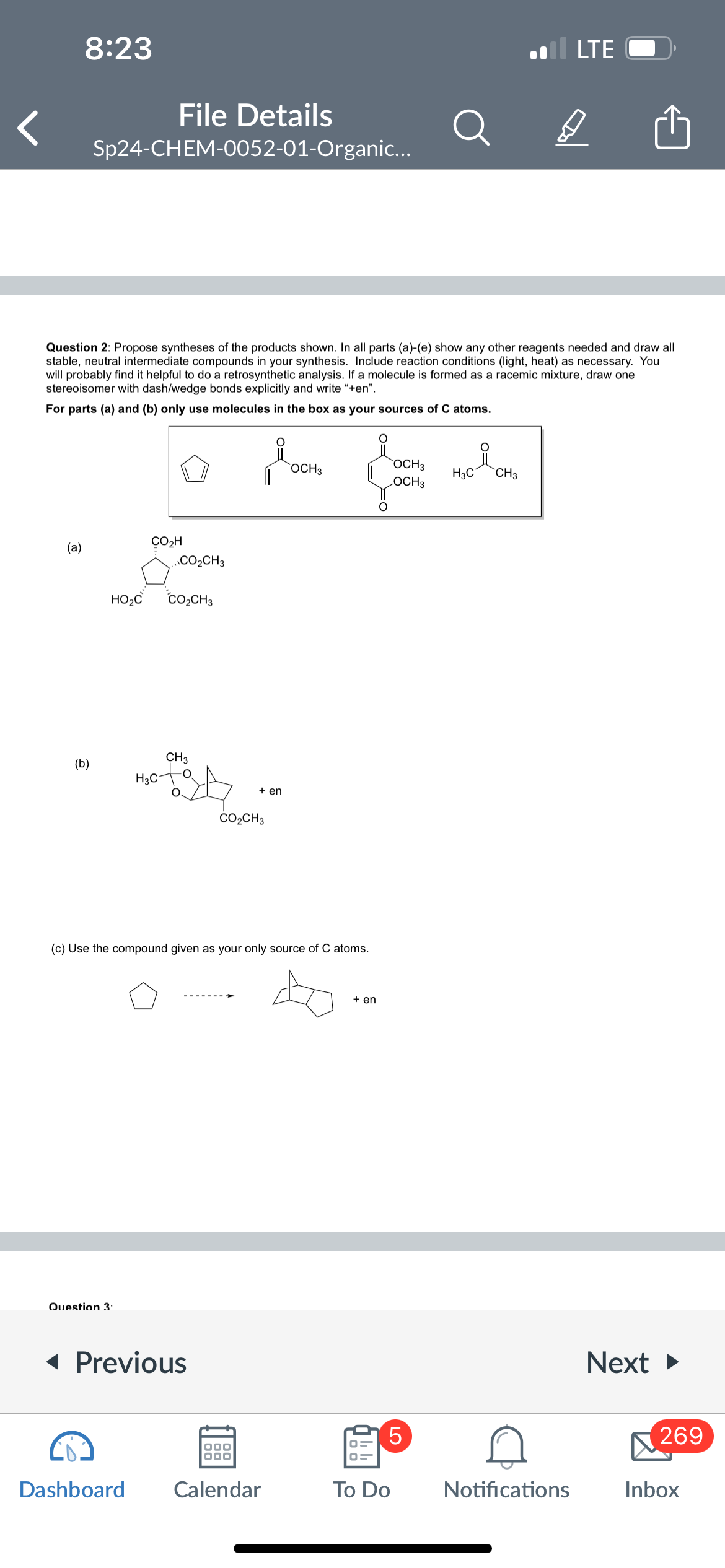 Solved Question 2: Propose syntheses of the products shown. | Chegg.com