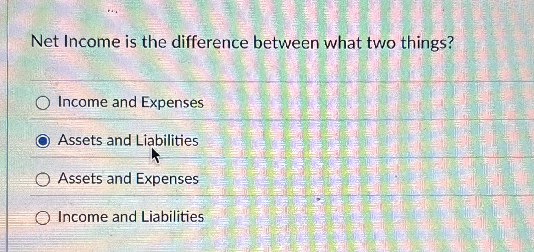 Solved Net Income is the difference between what two | Chegg.com