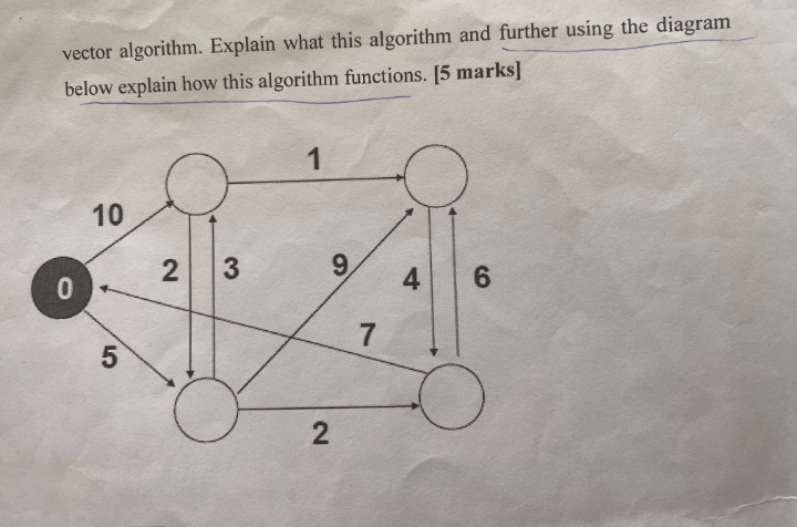 Solved \r\n\r\nvector algorithm. Explain what this algorithm | Chegg.com